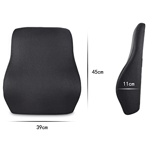 KIFRAL Neck Pillow Lumbar Support Pillow; Memory Foam Chair Cushion to Support Waist Accessories Car Pillow Memory Foam Pillow