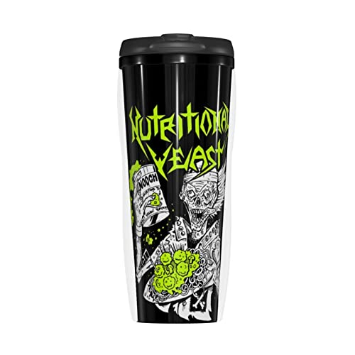 LOREBUTY Municipal Band Waste Coffee Mug With Lids 12oz Insulated Car Mugs Double Wall Vacuum Reusable Travel Coffee Cup For Hot/Ice Drinks Coffee Teas
