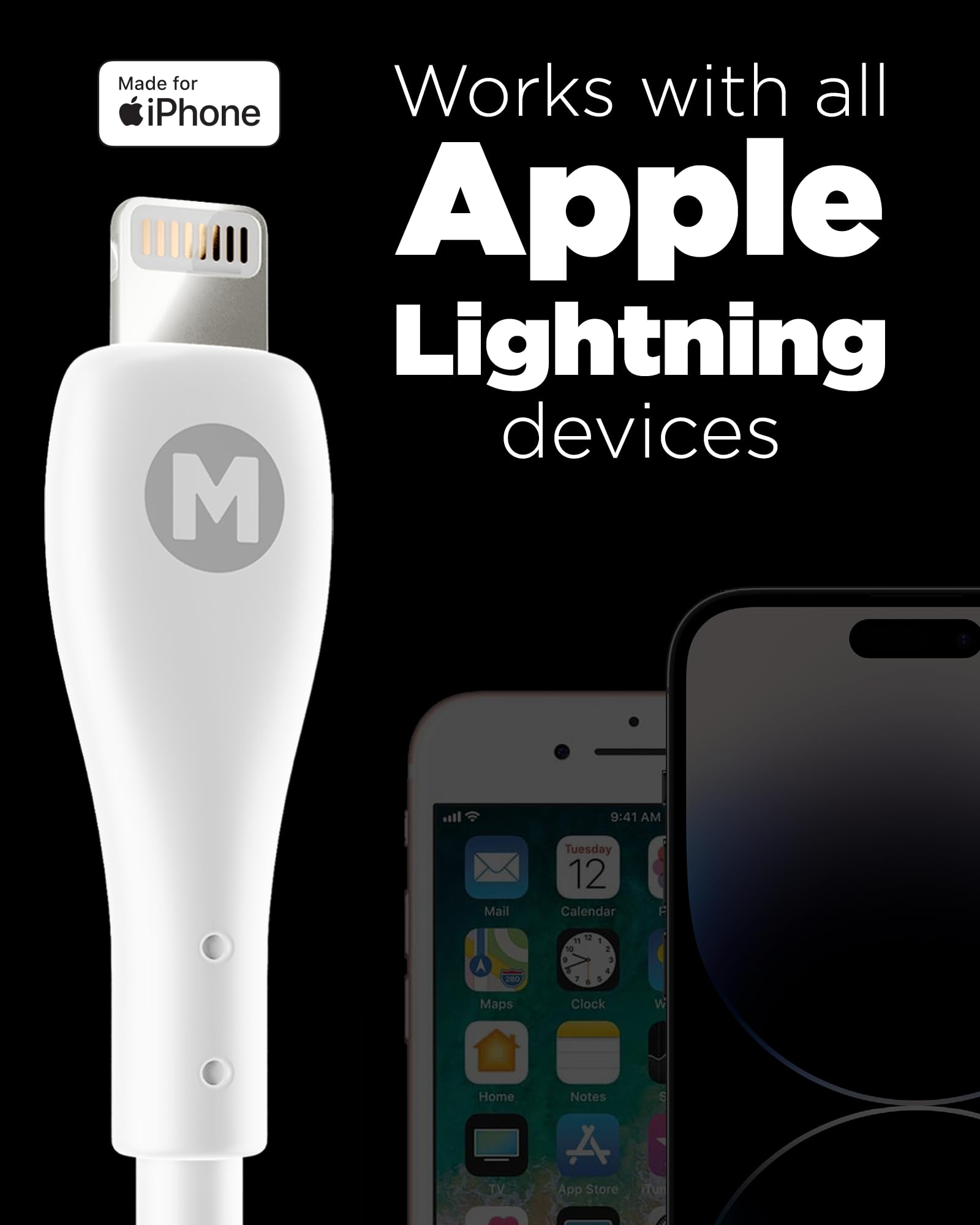 MAGFAST Lux USB-C to USB-C/Android Charging Cable (2m/6ft), PD Power Delivery, Numbered Limited Edition, Counterfeit-Proof & Tangle-Resistant, Certified to 25K Bends for Phones, Tablets, & Laptops