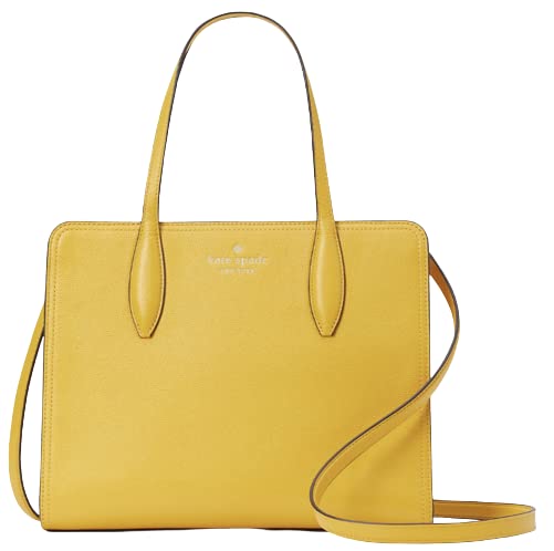 Kate Spade New York Rowe Medium Top Zip Satchel Crossbody Bag Sunflower
