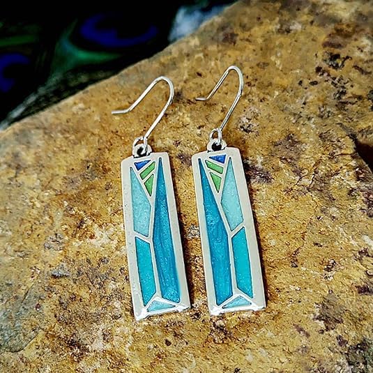 Journey Studio Sun Moon Dangle Earrings Round Pendant Drop Earring Bohemian Hook Earring Statement Earrings for Women Girls,Gold