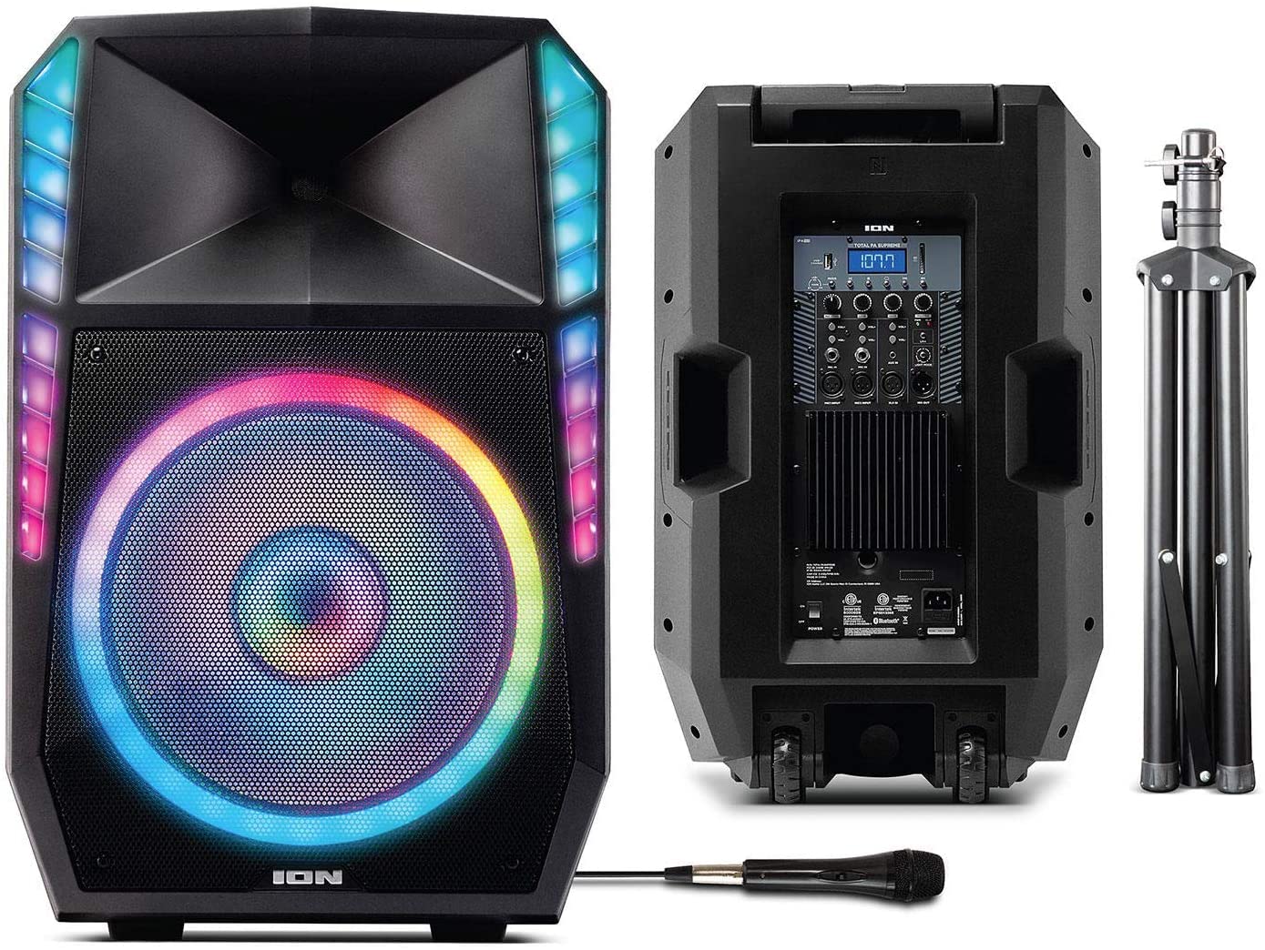 ION Total PA Supreme High-Power Bluetooth Sound System with Lights (Renewed)