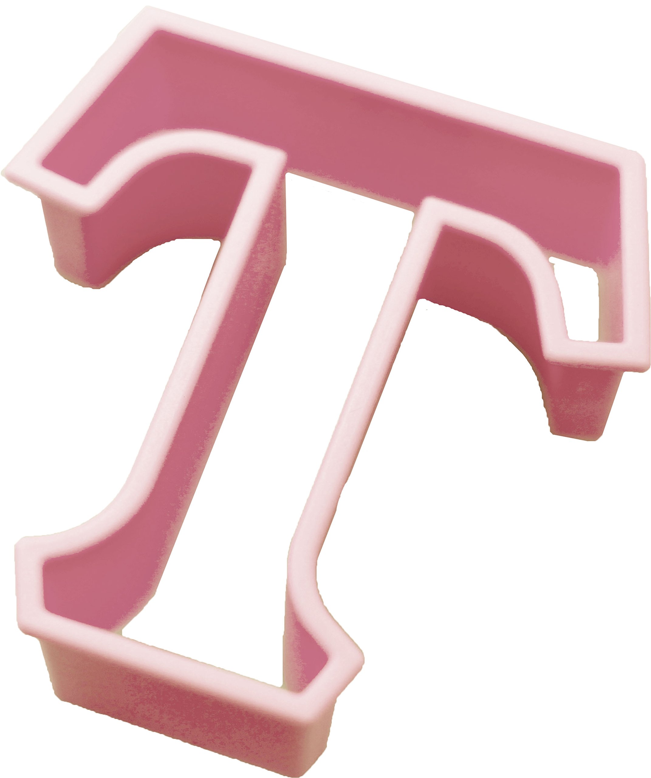 Live Greek, Greek Alphabet Letter Shaped Cookie Cutter, 3 Inches Long, Great Gift, Big Sis/Lil Sis, Fundraising, Parties, Sororities, Fraternities, Panhellenic, Art Stencil - TAU Shape