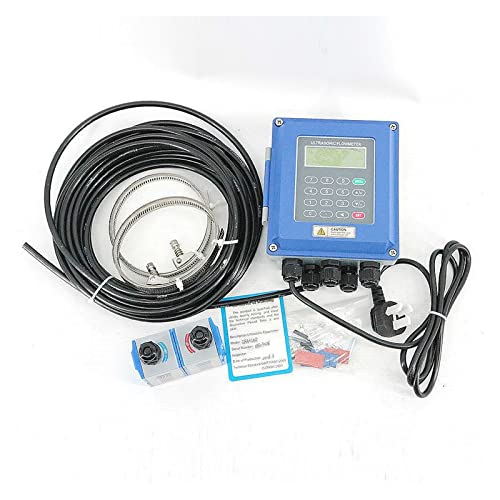 QYTEC Hose Timer SD Slot Version Ultrasonic Flow Meter TUF-2000B TM-1 DN50mm-DN700mm Ultrasonic Flow Meter Liquid Flowmeters Water Timer
