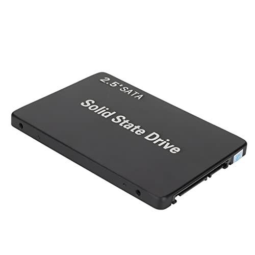Naroote Laptop SSD, Black 2.5 inch Drive DC5V 0.95A Fast Start 1500G Desktop Computer for PC for Office Impact Resistant