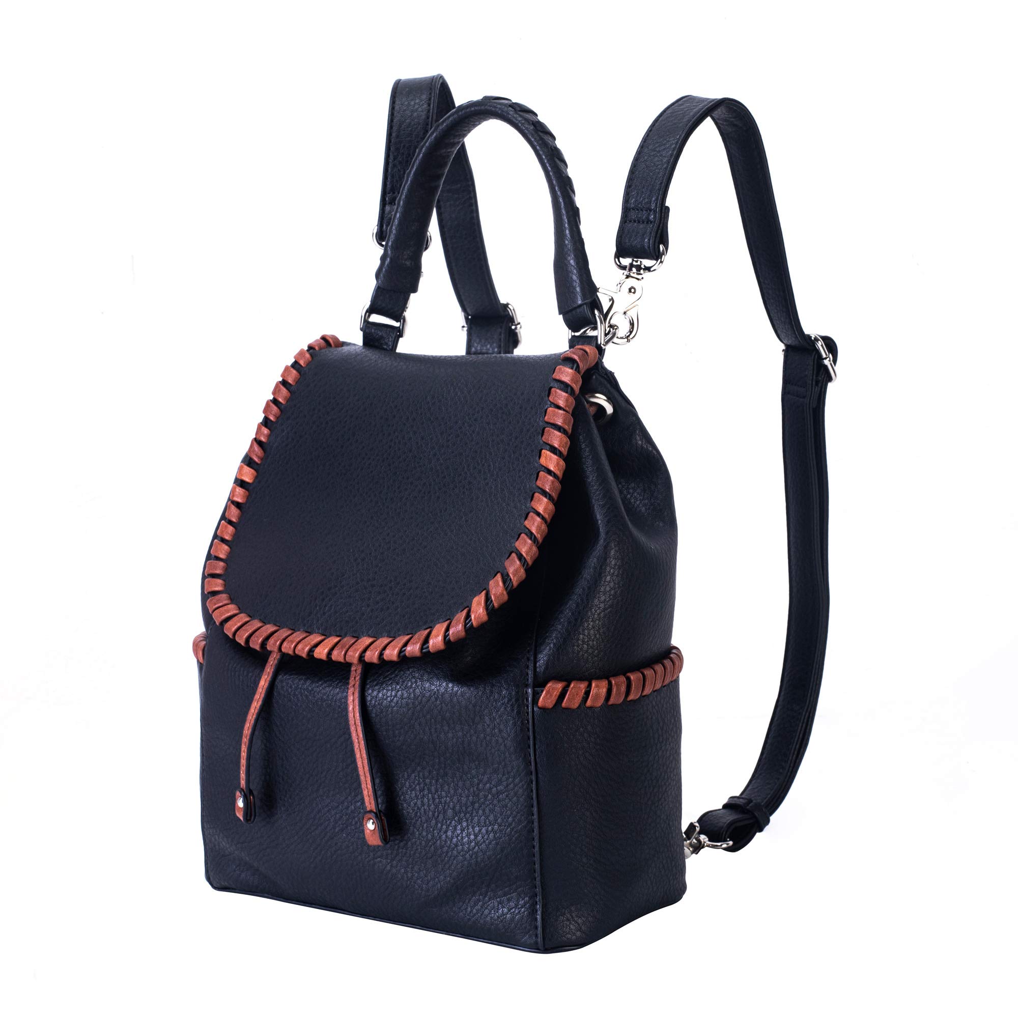 Lady Conceal Concealed Carry Purse - Madelyn Backpack (Gray)