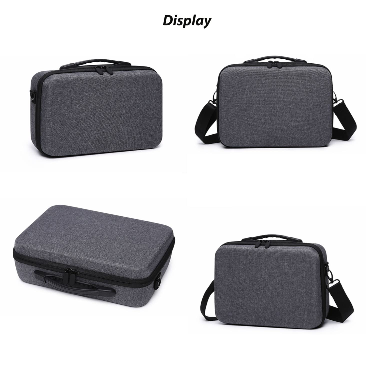 Hard Carrying Case for Oculus Quest 2,Headset Storage Bag Protection Case for VR Headset,Case for Oculus Quest 2 Travel and Home Storage with Shoulder Strap,Grey