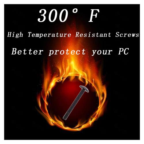 Reducing Vibration Screws fit for Internal Fans & Cooling Components 1.18in PC Fan Screws PC Case Screws 30pcs