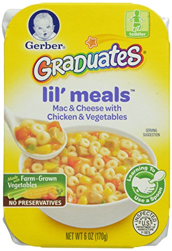 Gerber Mac and Cheese with Chicken and Vegetables, 6 Ounce (Pack of 6)