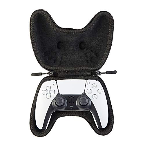 Hard Travel Protective Shell Storage Hold Case for Sony DualSense 5 PS5 Playstation 5 Wireless Controller(6.8 x 5.1 x 2.5Inch)