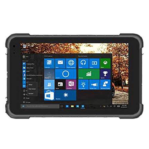 HiDON 8-Inch Industrial Rugged Tablet PC, Windows 10 Home/GPS/ 3G network/1D Barcode Scanner/NFC/Drop Survival Waterproof Tablets