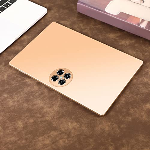 HEEPDD 10.1 Inch FHD Tablet, 8GB RAM 256GB ROM 5G WiFi 4G Call Dual SIM Dual Standby Octacore CPU 2 in 1 Portable Tablet, Travel (US Plug)