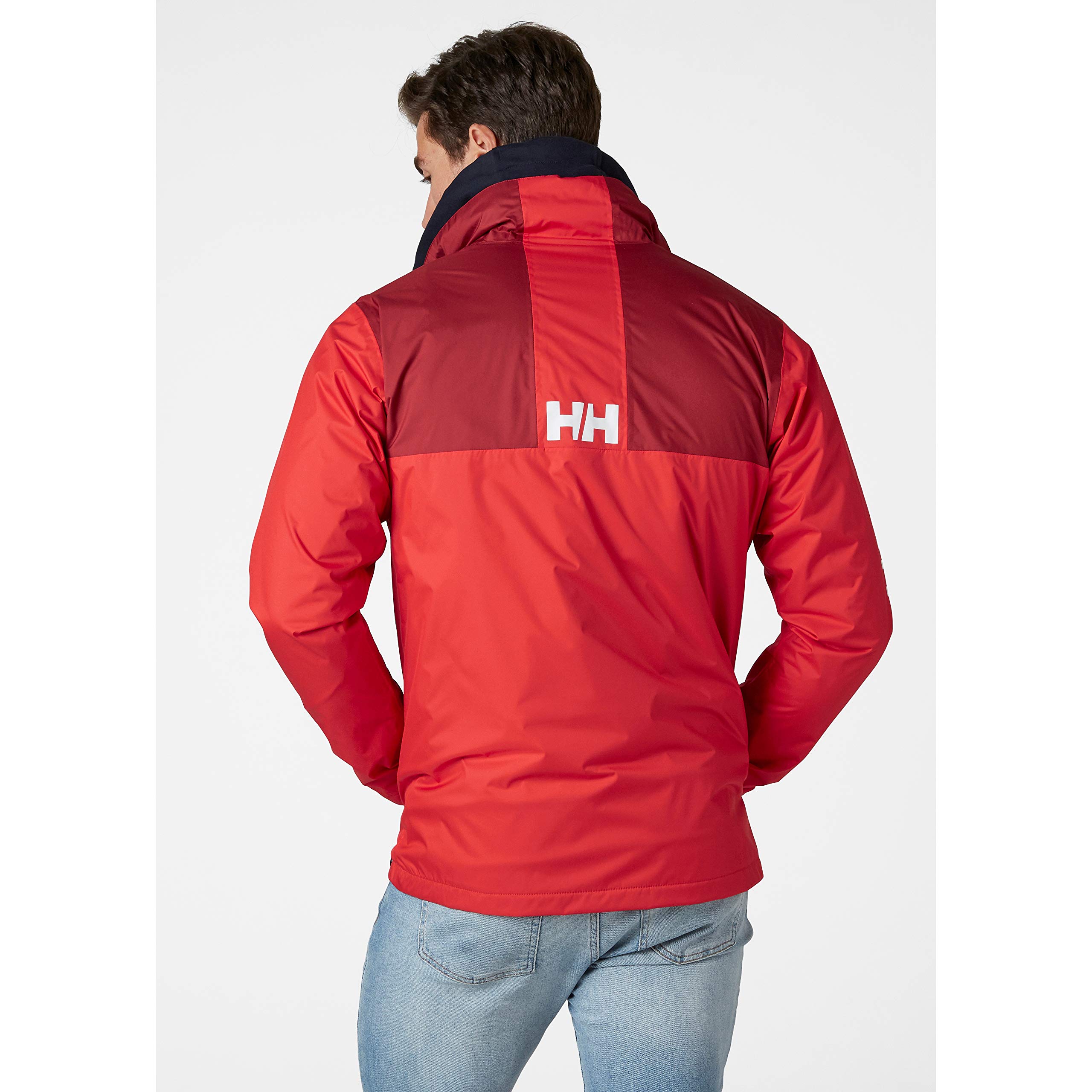 Helly Hansen Men's Active Midlayer Jacket, 215 Oxblood, Small