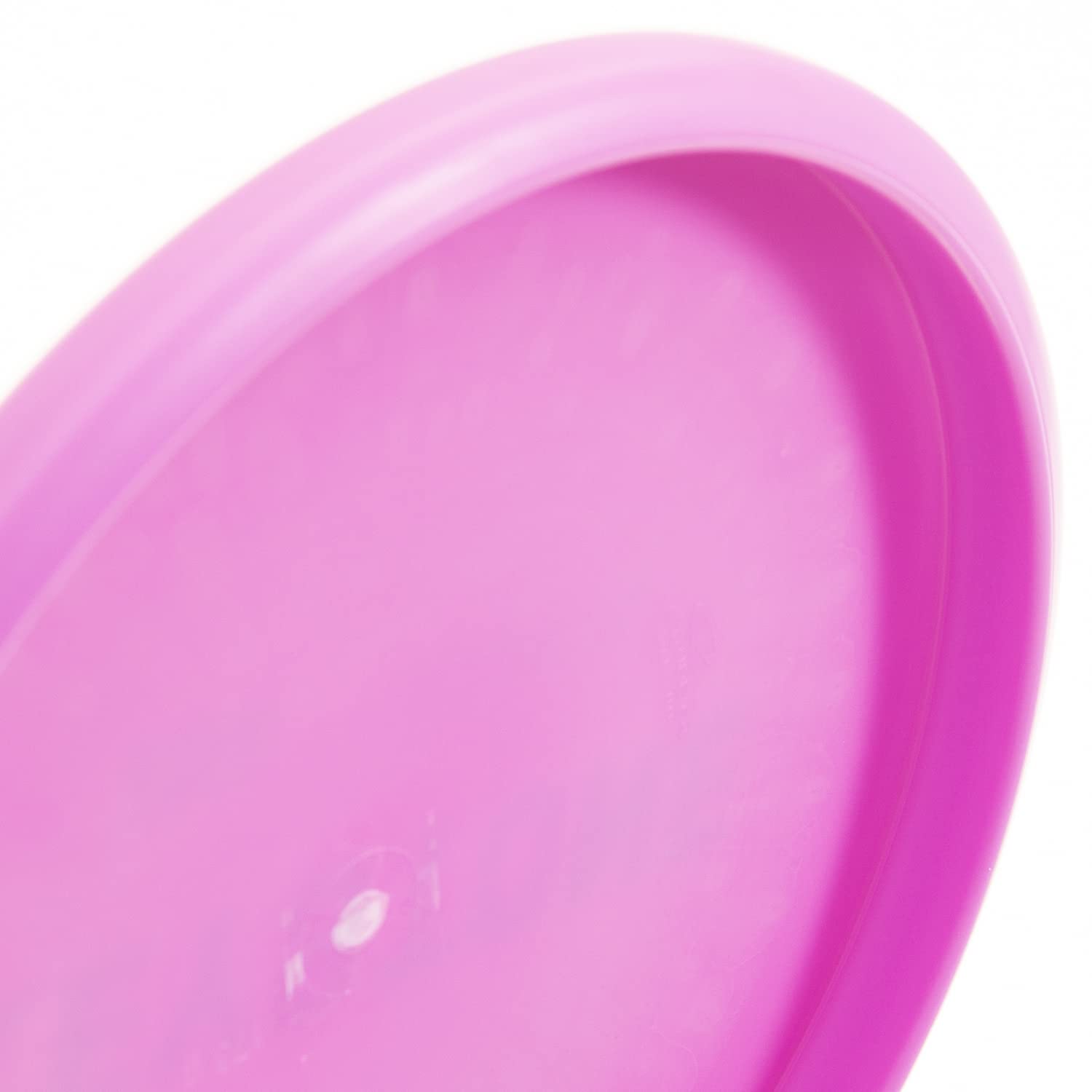 Latitude 64 Zero Medium Keystone | Disc Golf Putter | Frisbee Golf Putt and Approach Disc | 170g Plus | Beginner Friendly Disc Golf Putter | Stamp Color Will Vary (Pink)
