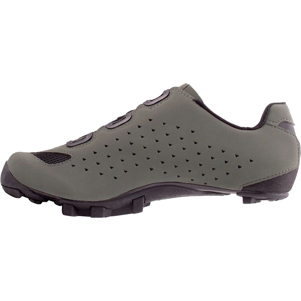 Lake Mx238 Wide Gravel Cycling Shoe - Men's Black Suede/Gold, 45.5