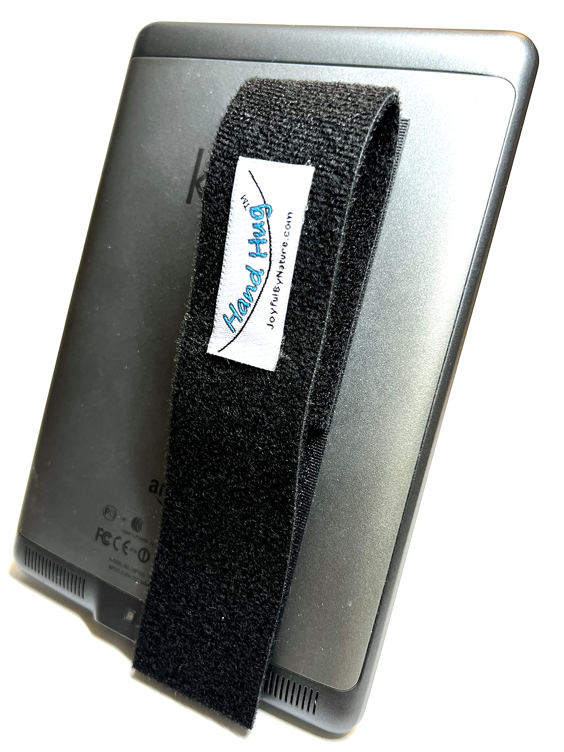 HandHug™ Tablet Grip for Kindle, Nook, Small Tablet – Sleek Portable Handle Strap for Convenient One-Handed Hold and Tap