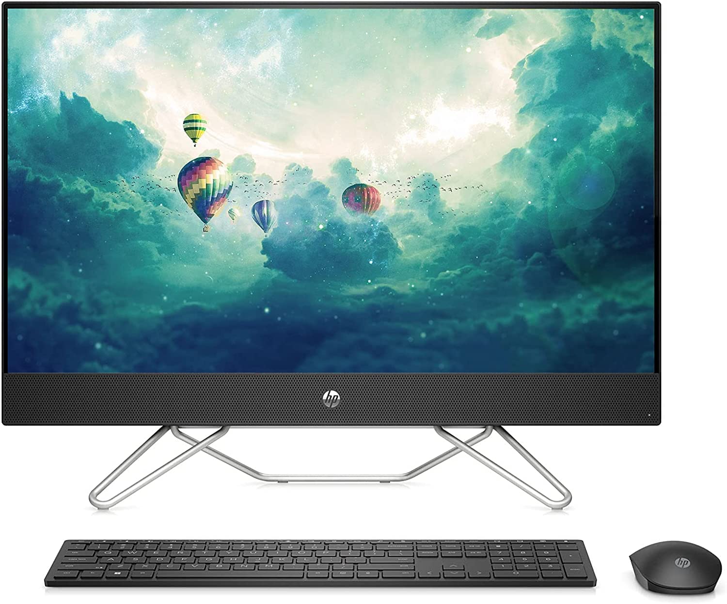 HP 2023 Newest All-in-One Bundle PC, 27 Inch FHD Display, 12th Generation Intel Core i7-1255U, 32GB RAM, 1TB SSD, Intel Iris Xe Graphics, Wi-Fi, Wired Keyboard and Mouse Combo, Windows 11 Pro