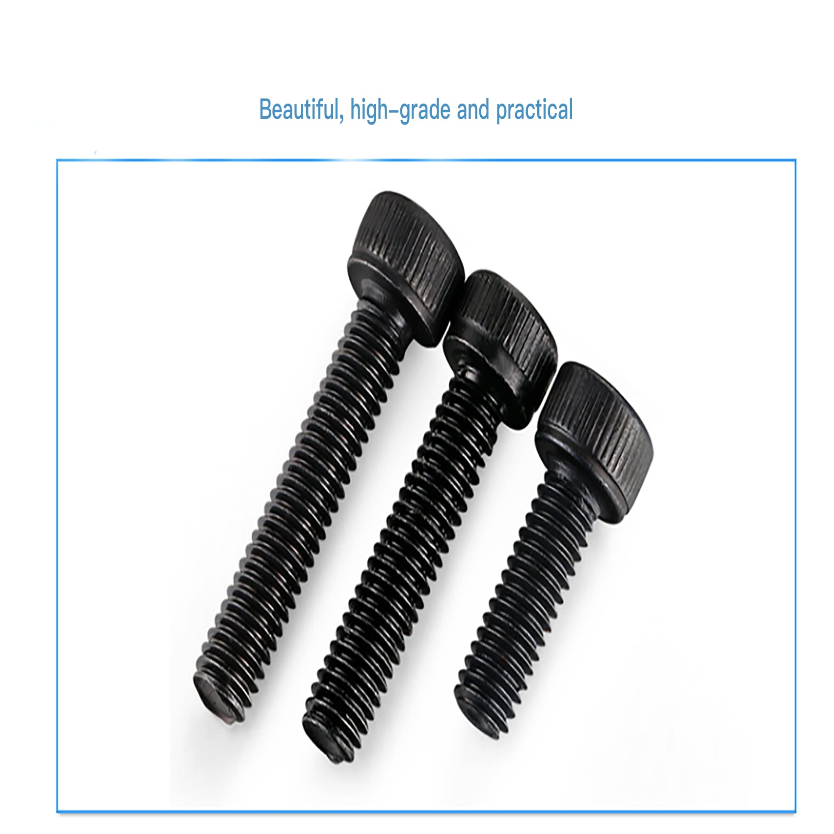 M3x5 6 8 10 12 16 20mm Screw Assortment Metric Hex Socket Head Bolts Nuts Small Screws for 3D Printer DIY RC Cars