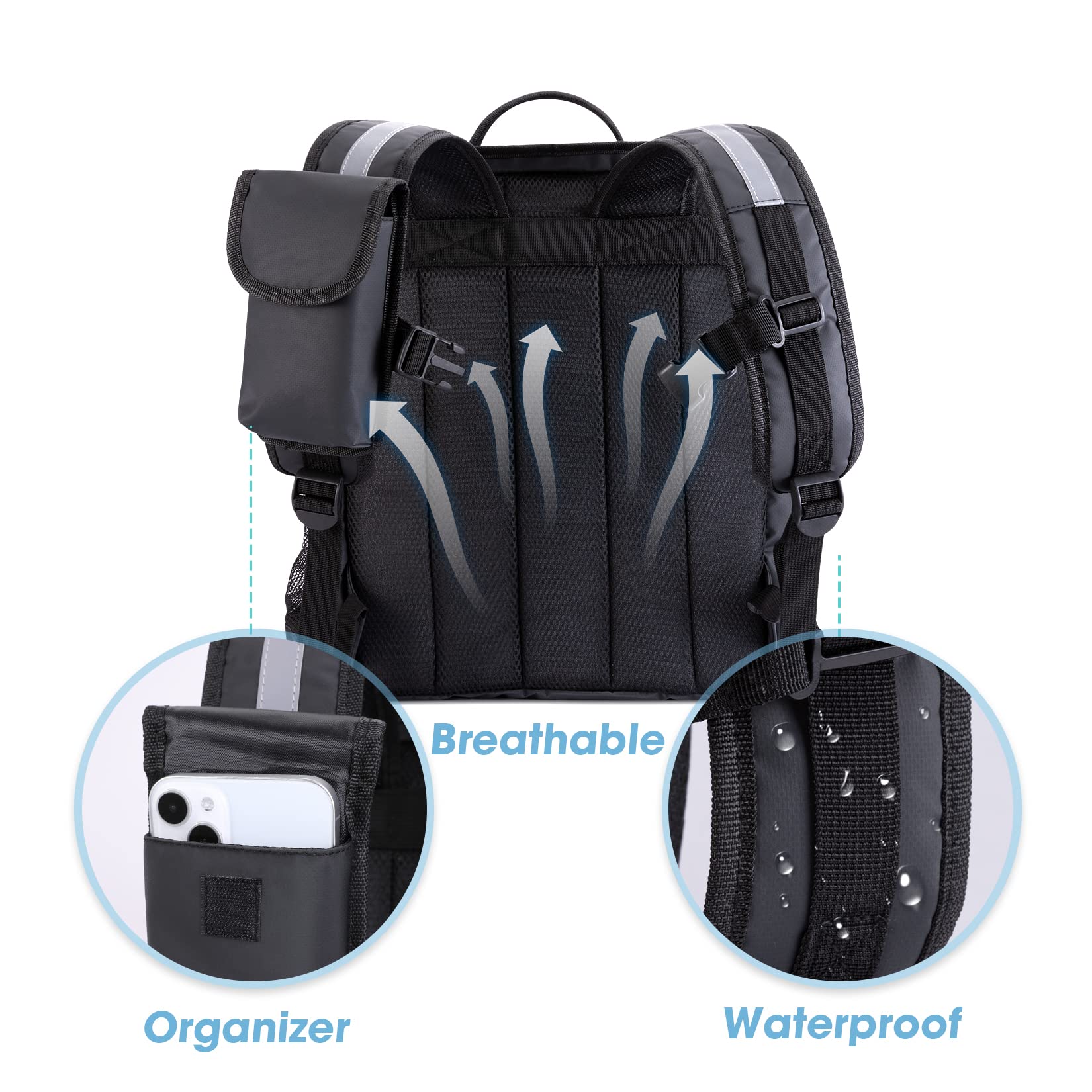 Matekxy 48 Can Cooler Backpack with Leakproof Insulated Lining, Waterproof Zipper, and Multiple Pockets for Outdoor Camping and Traveling