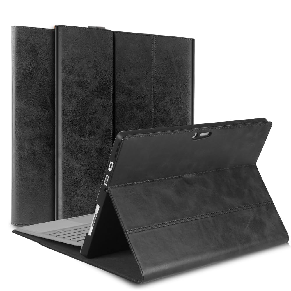 NANRUIL for Ipad Case 10.2-inch 9th/8th/7th Generation Genuine Leather Cover Protective Shell for 2021/2020/2019 with Pocket Strap,Built-in Pencil Holder and Auto Wake/Sleep.Brown