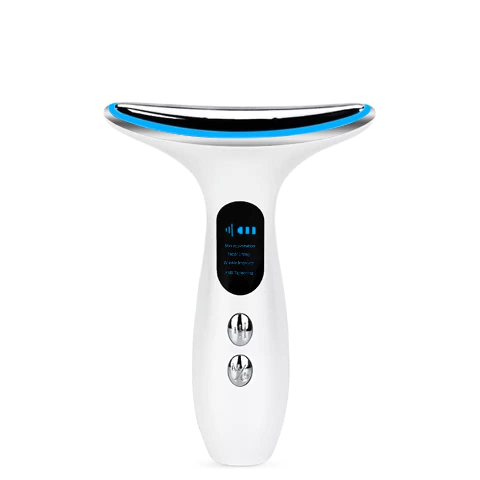 ONULISS LED Face Lifting Machine - Eye Facial Neck Massager - Anti Aging Wrinkle Skin Face Lift Device