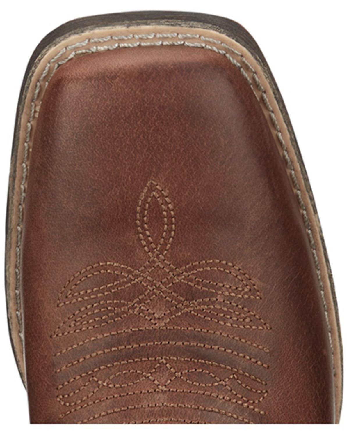 JUSTIN Boots Women's Gypsy Cam Leather Brown Cowgirl Boot Brown 7.5 B
