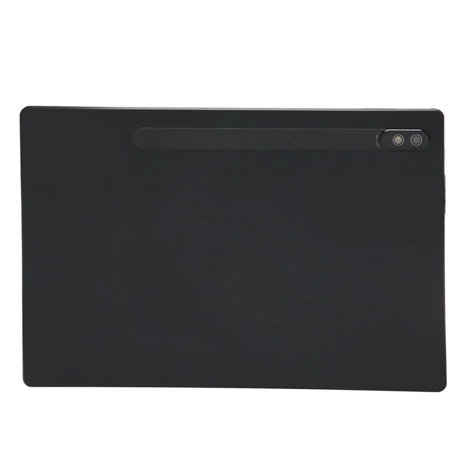 HEEPDD Student Tablet, Dual Camera Black 6GB RAM 256GB ROM Office Tablet 10 Inch IPS Work 2 Cards (US Plug)