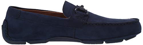 Kenneth Cole REACTION Men's Dawson Bit Driver Driving Style Loafer, Navy, 11