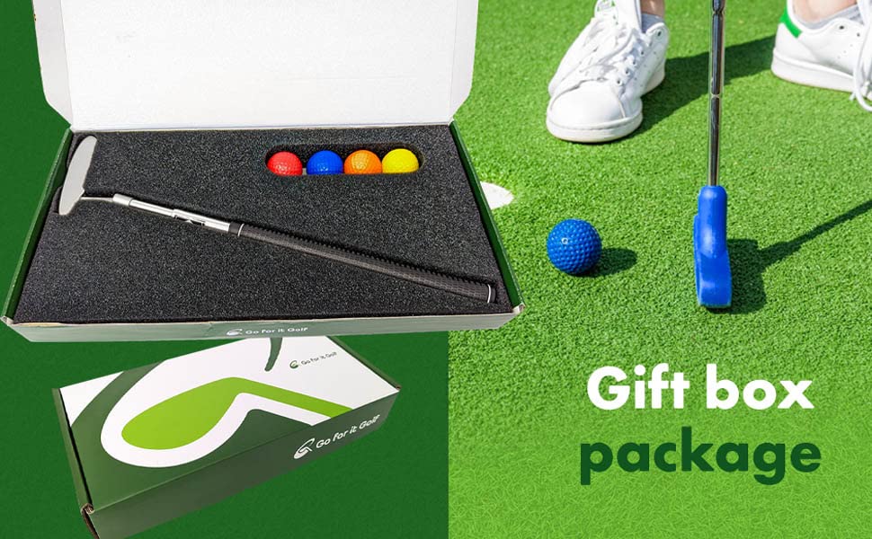 Kids Putter with Adjustable Size for Junior Golfers with Extendable Shaft Right Hand (Alloy)