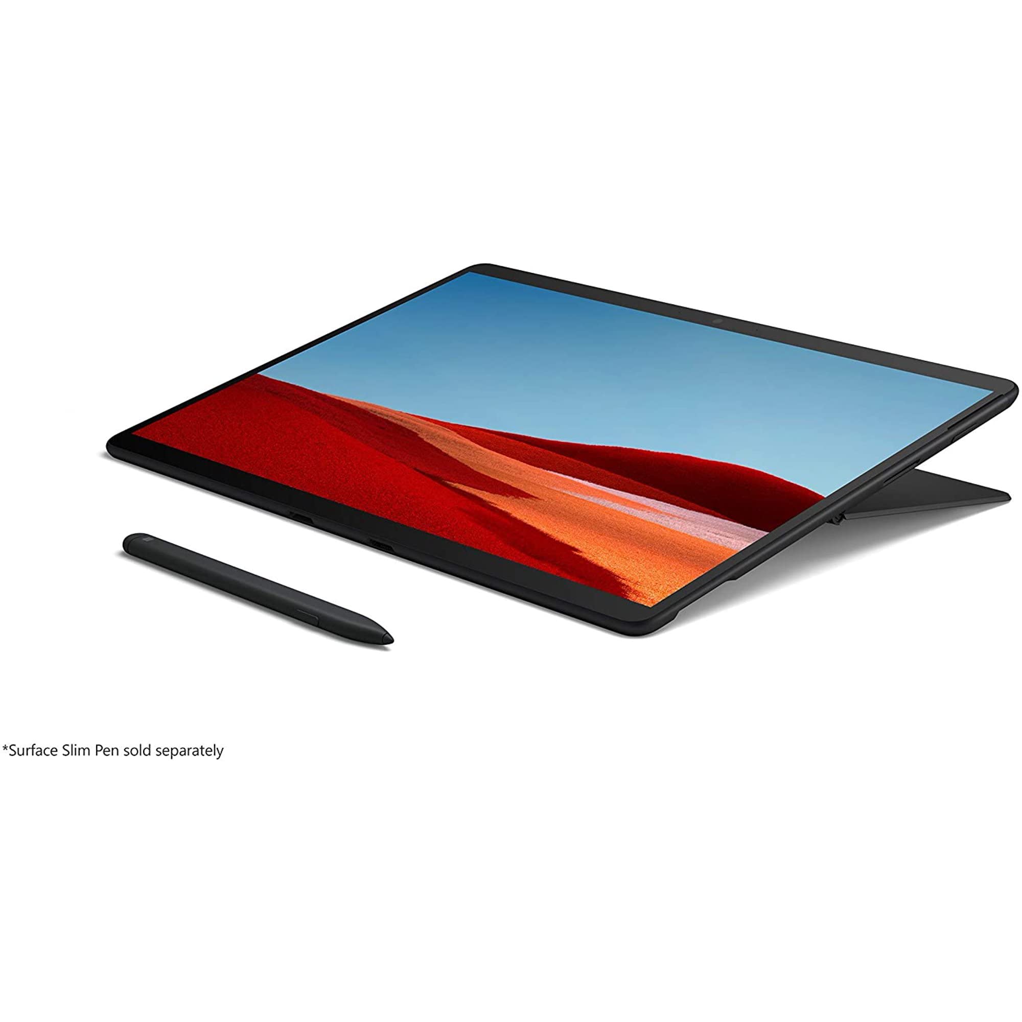 Microsoft Surface Pro X 13" PixelSense Touchscreen Tablet PC, SQ2 Processor, Windows 10 Pro, 16GB RAM, 512GB SSD, Black (1X8-00002) (Renewed)