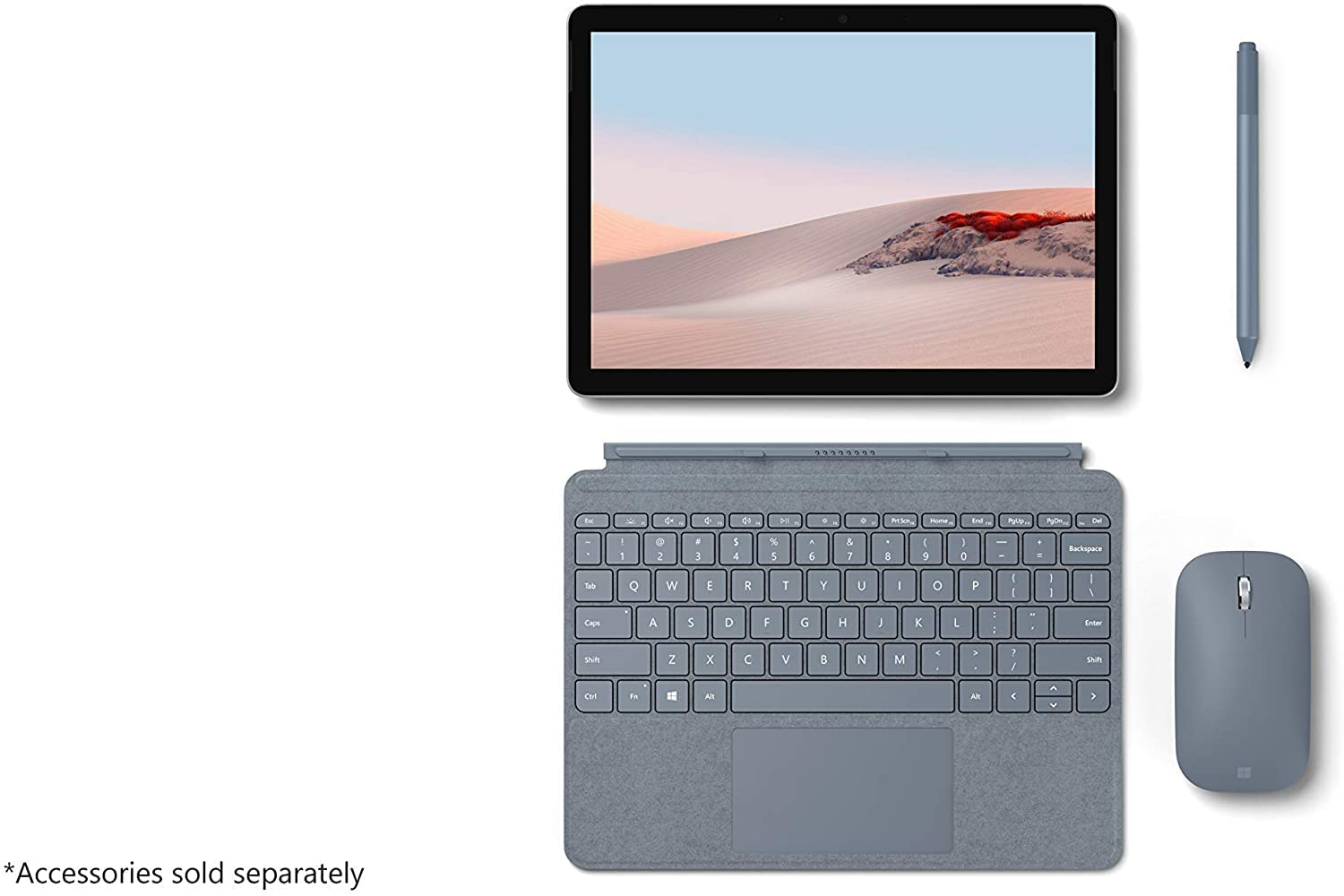 MICROSOFT SURFACE GO 2 10.5" FHD TOUCH PENTIUM 4425Y 8GB 128GB SSD STQ-00001 (Renewed)