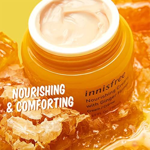innisfree Ginger Honey Nourishing Cream Face Moisturizer Treatment, 1.69 Fl Oz (Pack of 1)