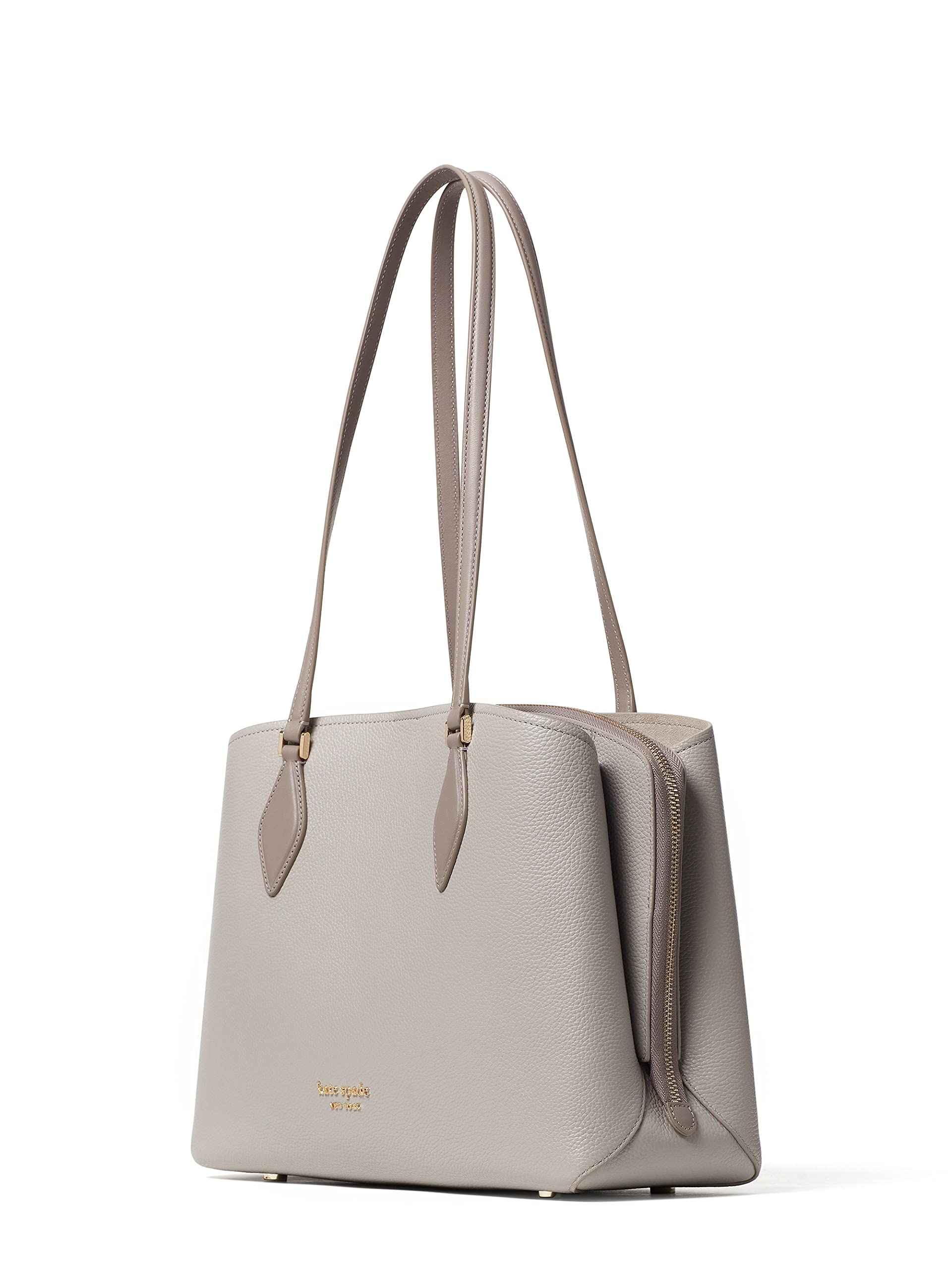 Kate Spade ZeeZee Large Work Tote (Grey Multi)