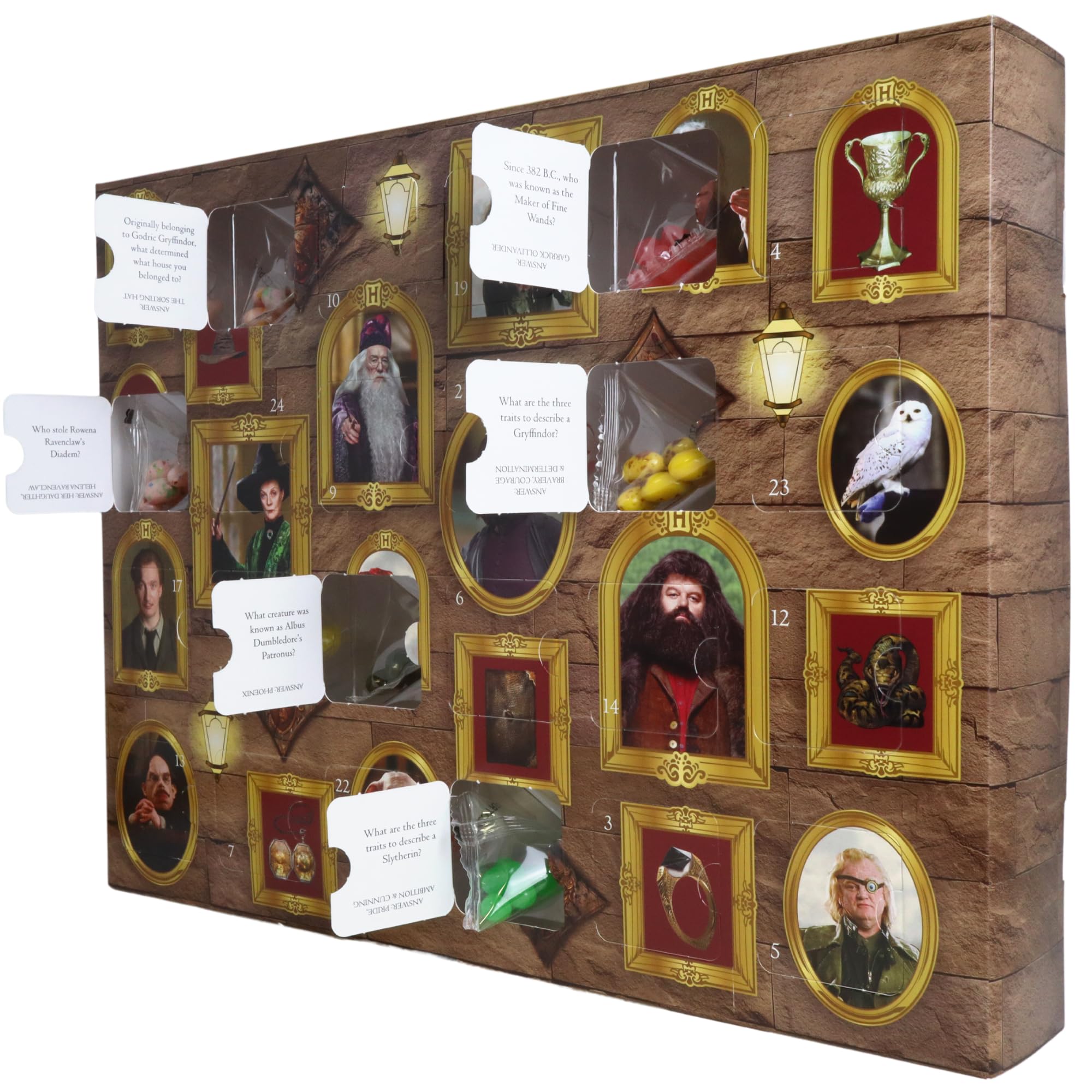 Harry Potter⢠Trivia Advent Calendar with 6.7 oz of Jelly Beans