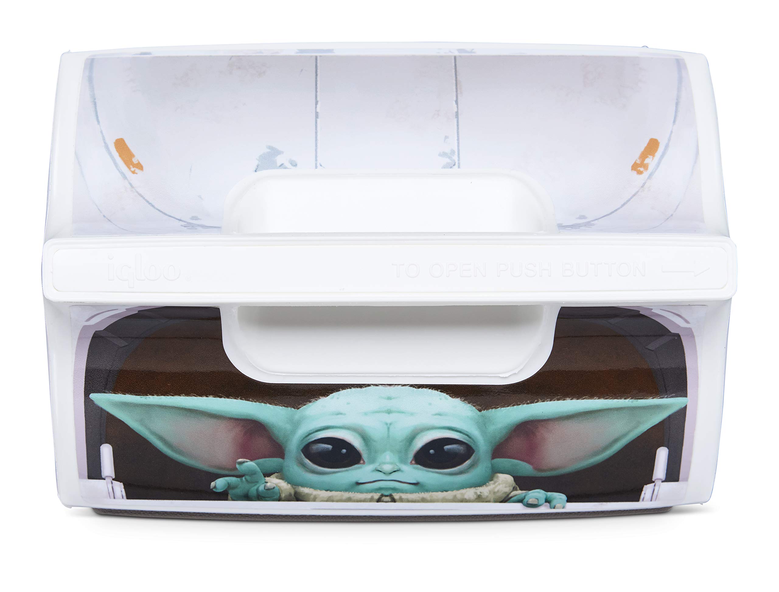 Igloo 4 Quart Limited Edition Star Wars The Child Portable Lunchbox Playmate Mini Cooler Ice Box, Small (48865)