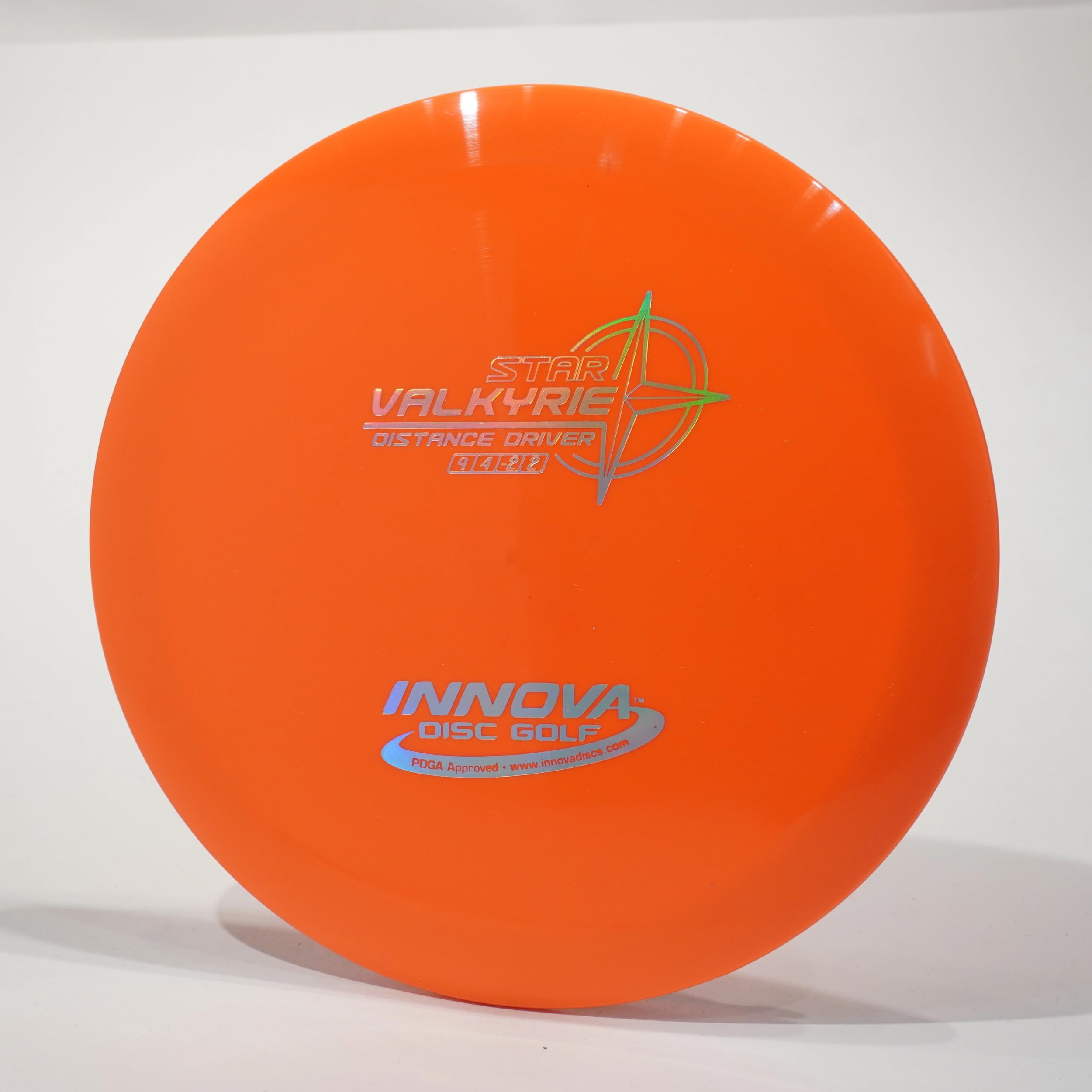 Innova Valkyrie (Star) Driver Golf Disc, Pick Weight/Color [Stamp & Exact Color May Vary] Orange 160-166 Grams