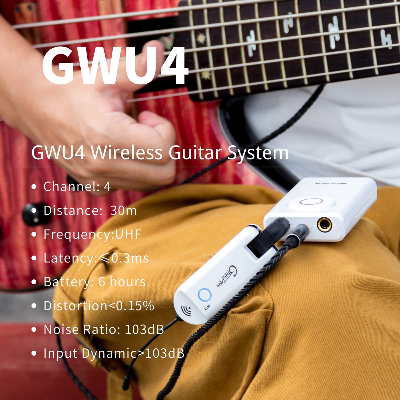MOOER Prime P1 Intelligent Pedal Wireless Guitar Practice Set