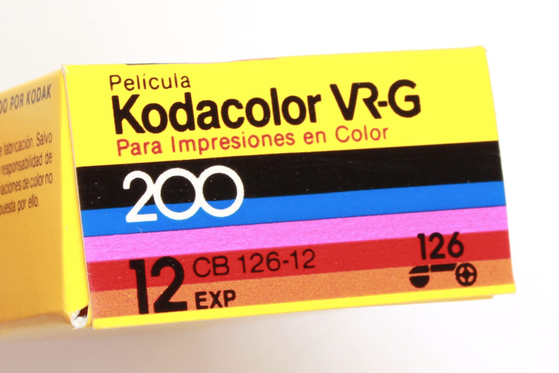KODACOLOR VR-G 200 126 Film New Old Stock Set of 5
