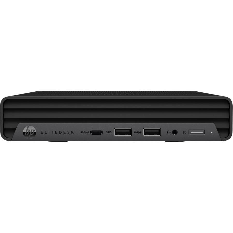 HP EliteDesk 800 G6 Desktop Computer - Intel Core i7 10th Gen i7-10700T Octa-core (8 Core) 2.90 GHz - 16 GB RAM DDR4 SDRAM - 512 GB NVMe M.2 PCI Express SSD - Desktop Mini - Black (Renewed)