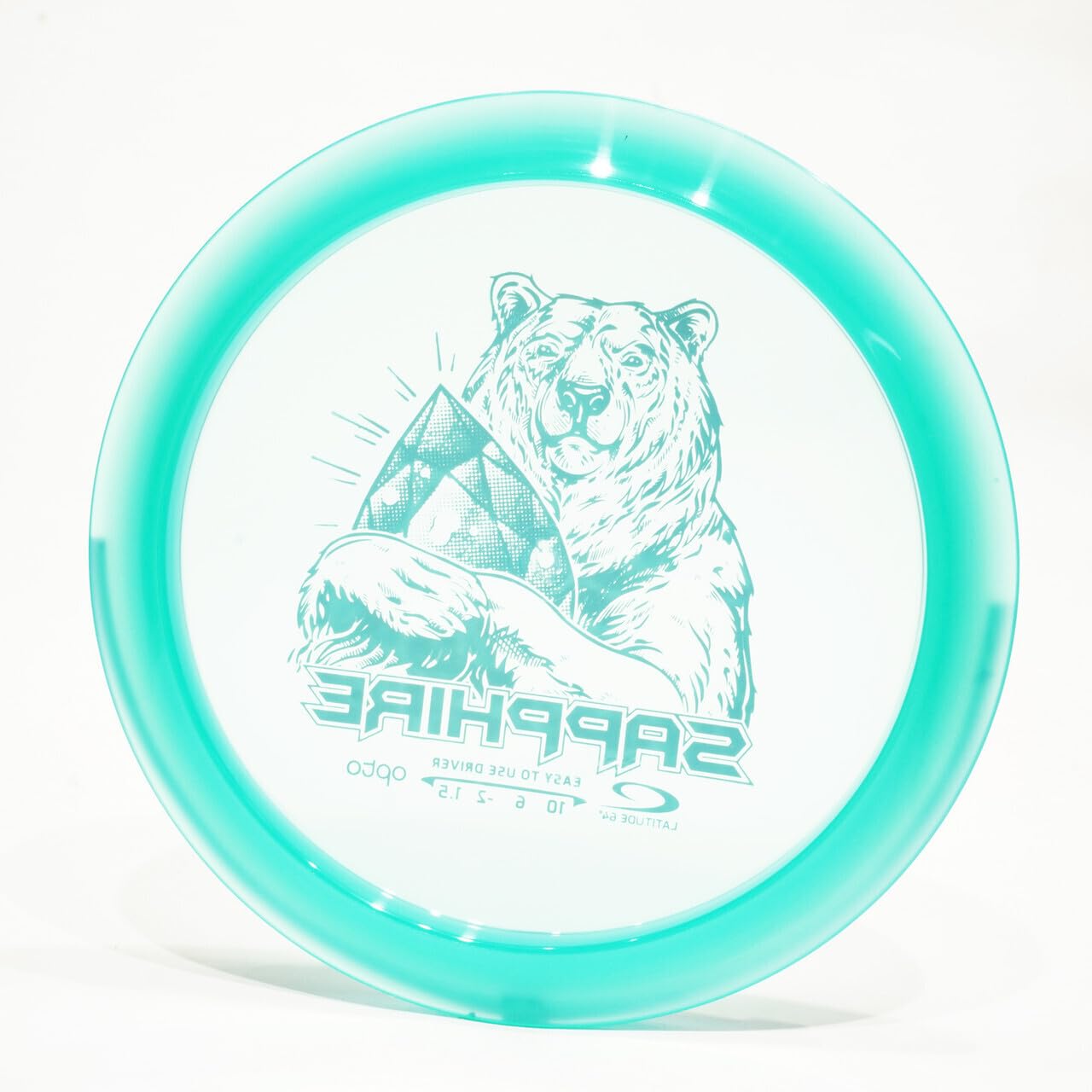 Latitude 64 Sapphire (Opto) Driver Golf Disc, Pick Weight/Color [Stamp & Exact Color May Vary] Orange 160-166 Grams