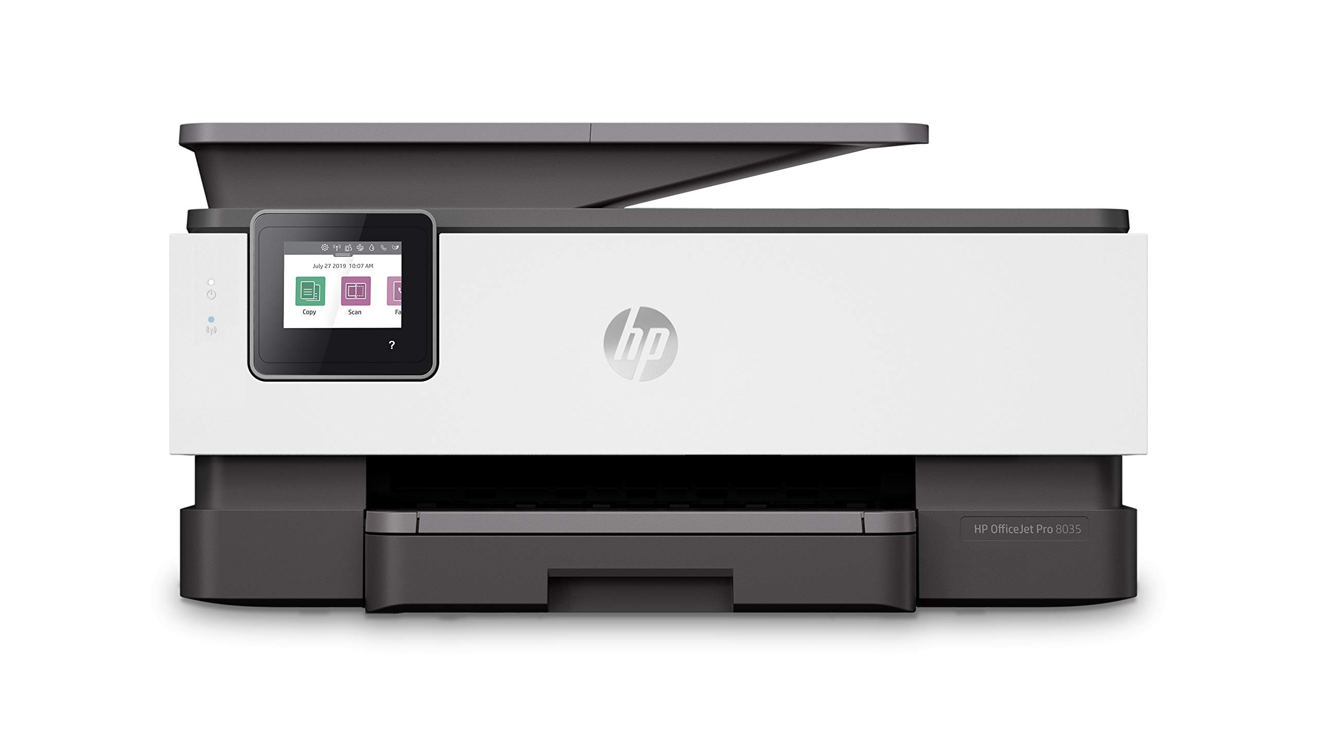 HP OfficeJet Pro 8035 All-in-One Wireless Printer – Smart Tasks for Home Office Productivity – Basalt (5LJ23A) (Renewed)