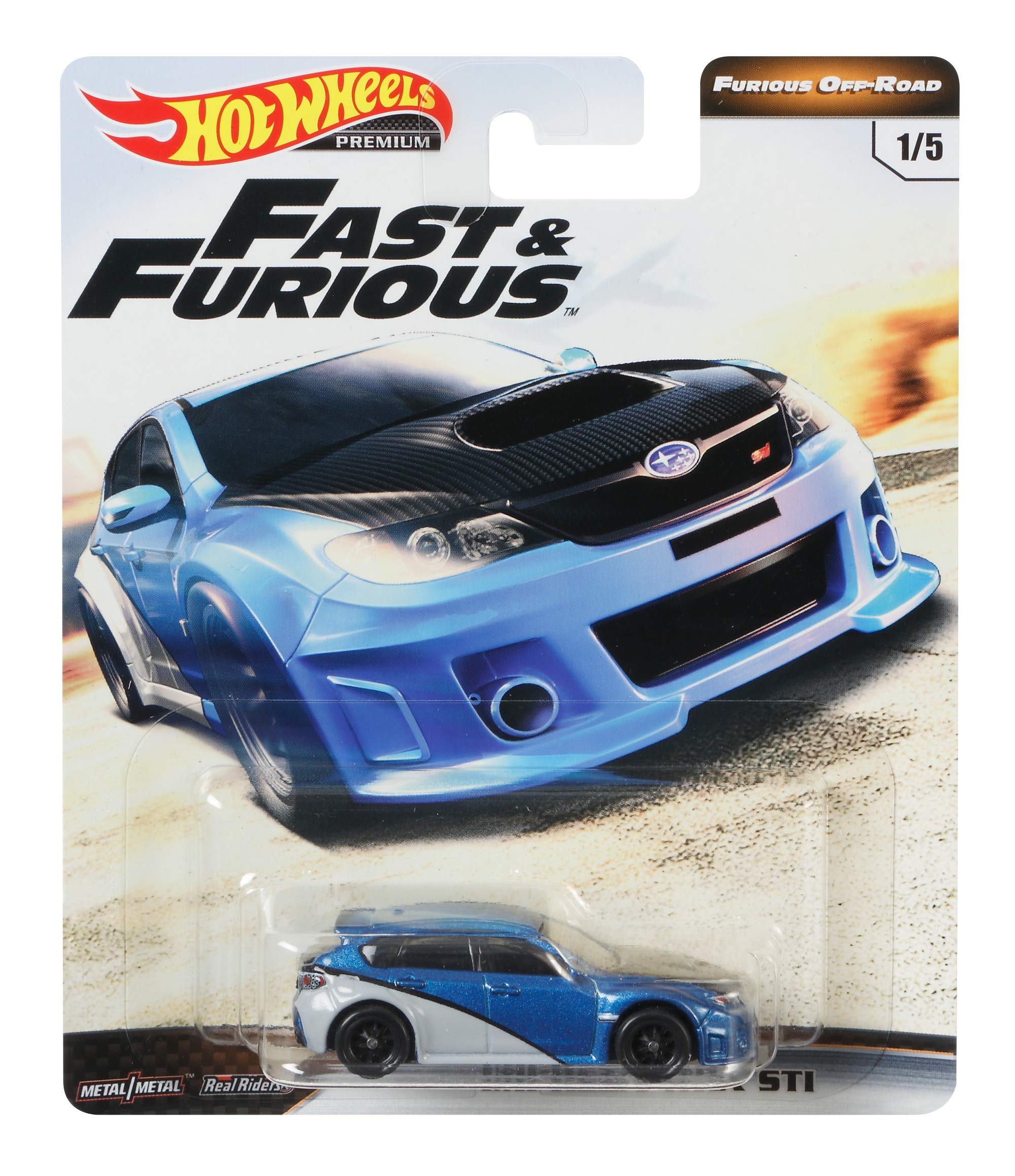 Hot Wheels Subaru Wwrx STI Vehicle