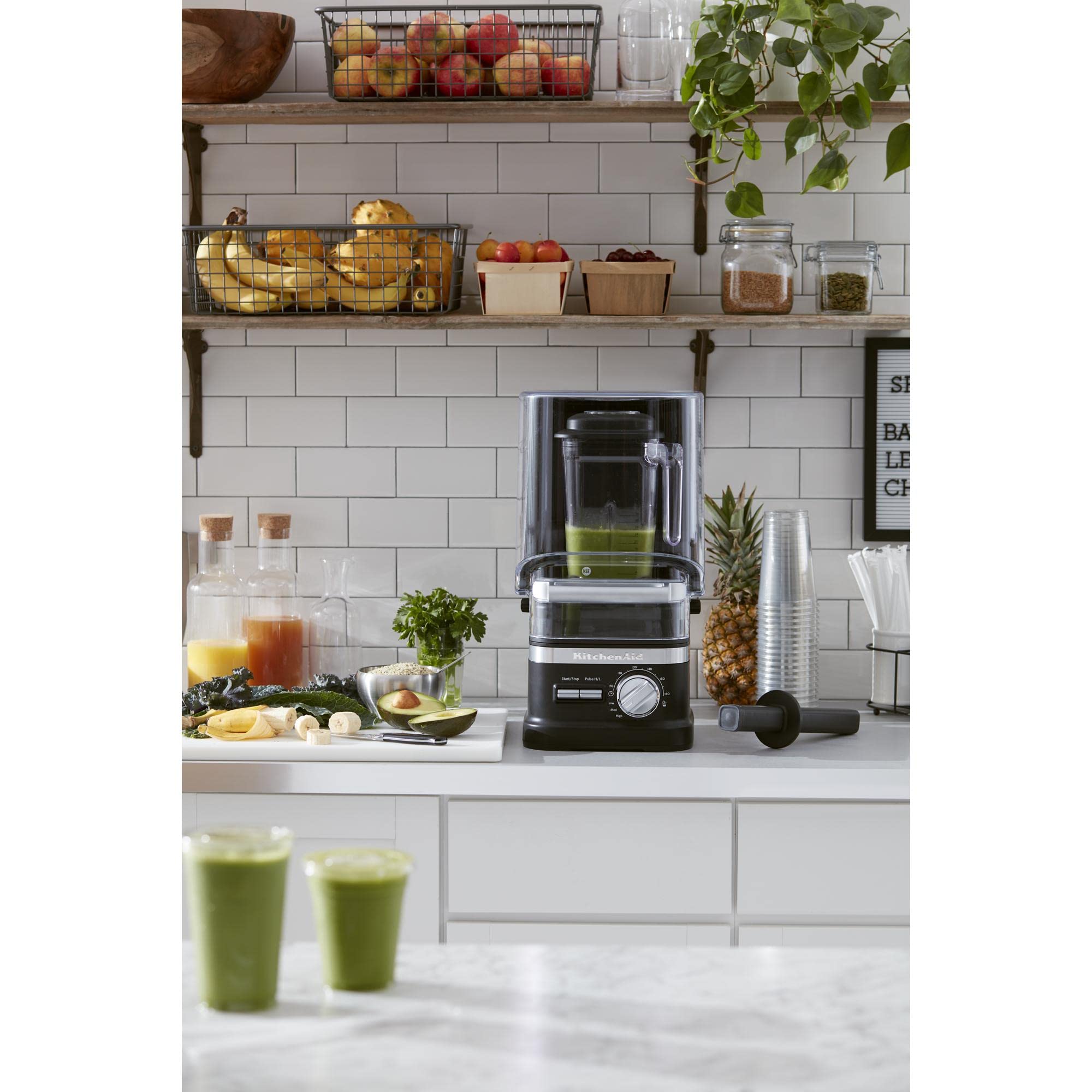 KitchenAid KSBC1B2BM NSF Enclosure Commercial Blender, 60 oz, Matte Black