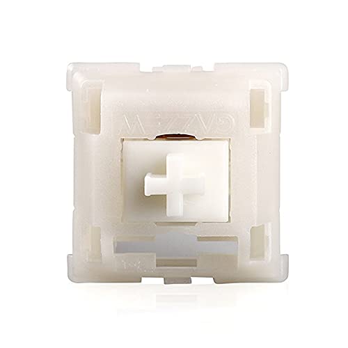 JOJOYS Gazzew Boba U4 Switch, Silent Tactile 5Pin 62g 68g Keyswitch with White & RGB Version for Customization Mechanical Gaming Keyboard (Color : U4 68g, Size : 70PCS)