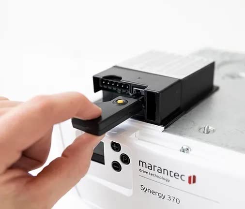 Marantec Maveo Bluefi Stick Wi-Fi Smartphone Connection to Garage Openers Synergy 200 and 300 Series