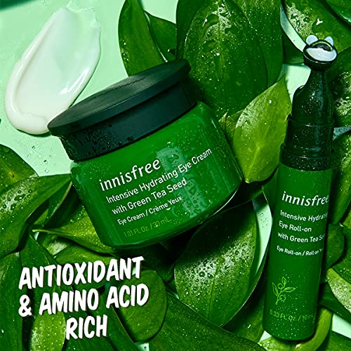 innisfree Green Tea Seed Intensive Hydrating Eye Roll-on Face Serum