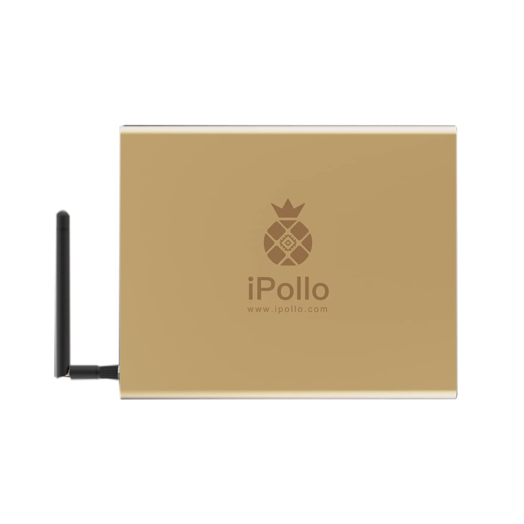New iPollo V1 Mini Miner 300Mh/s 240W Memory 6GB ETHW、ETHF、ETC、QKC、CLO、POM Mining WiFi Version