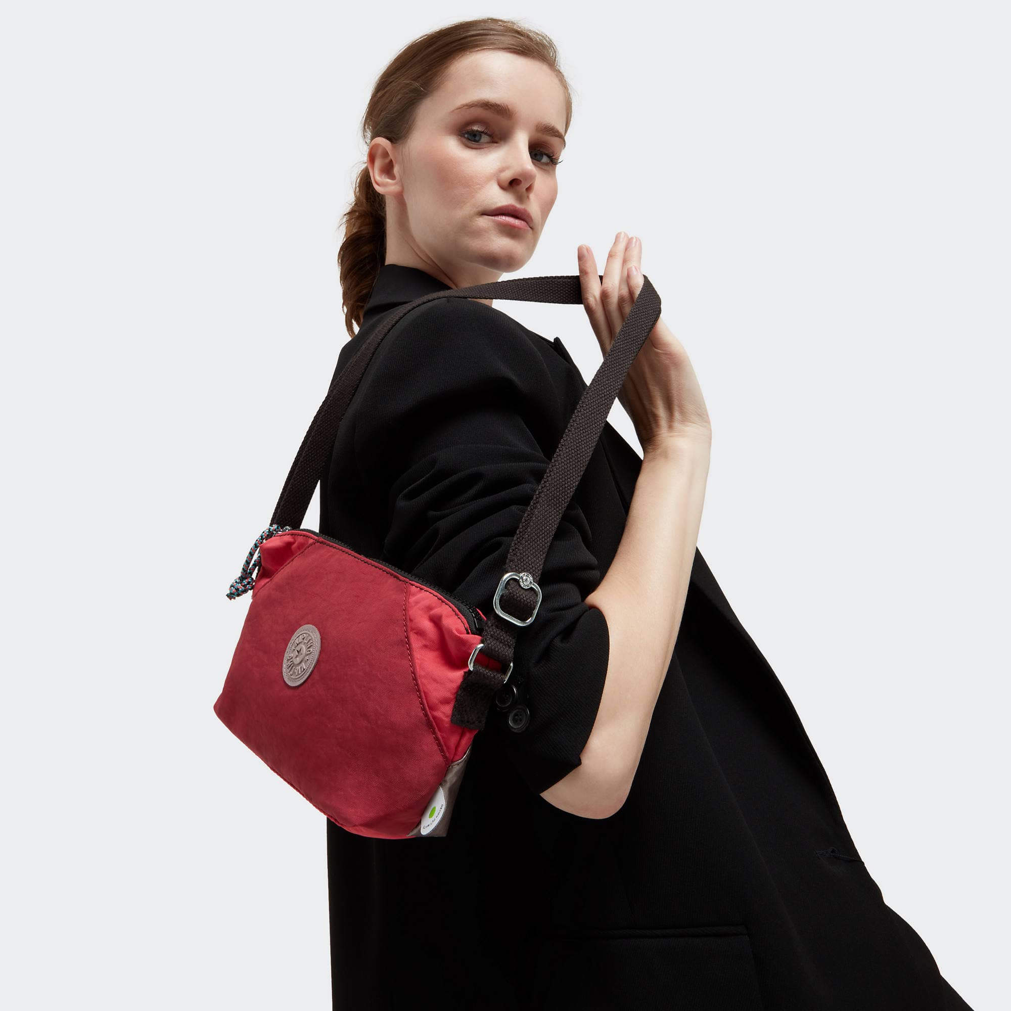 Kipling Art Extra Small Crossbody Bag Red Coral Beige