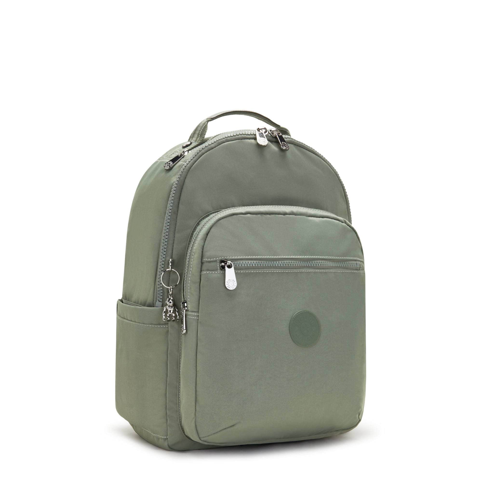 Kipling Women's Seoul 15 Laptop Backpack, Durable, Roomy with Padded Shoulder Straps, Nylon School Bag