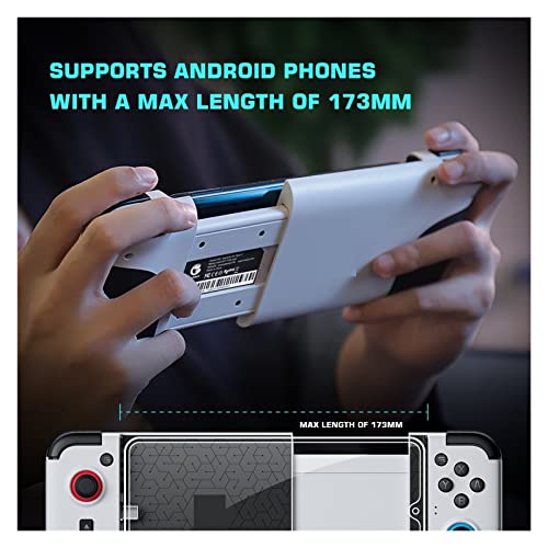 KONSEV Game Controller X2 Type-C Gamepad Compatible with Android Pubg Mobile Game Controller Gaming Joystick Compatible with Cloud Games Platforms xCloud, Stadia Game Accessories